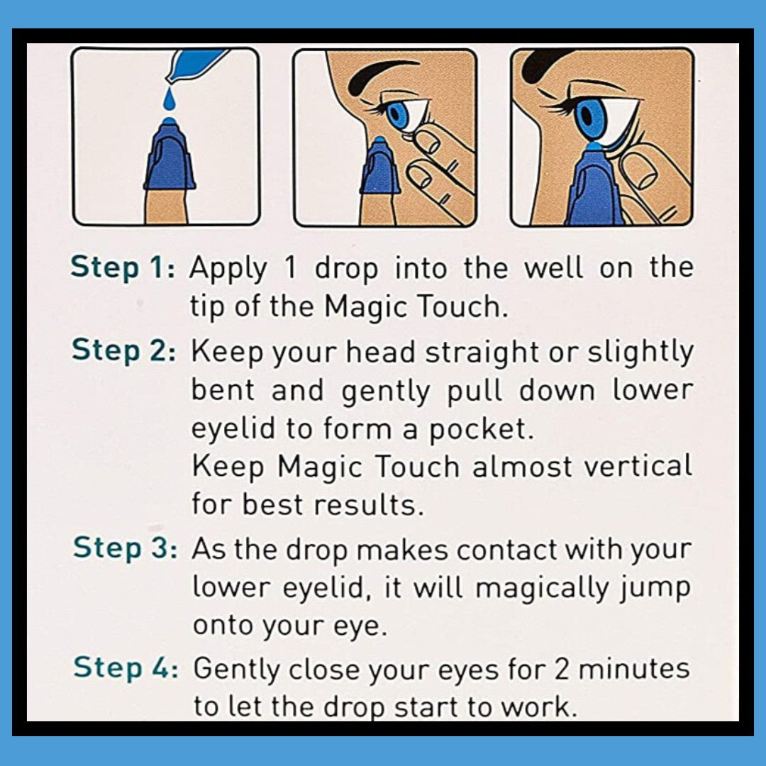 Magic Touch™ Eye Drop Applicator – myze The Daily Care for Eyes