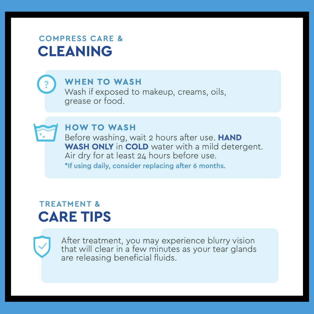 Bruder® Microwavable Moist Heat Eye Compress – myze The Daily Care for Eyes