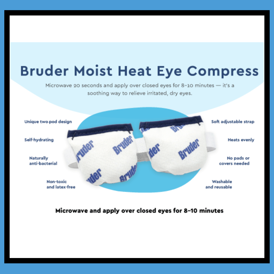 Bruder® Microwavable Moist Heat Eye Compress – myze The Daily Care for Eyes