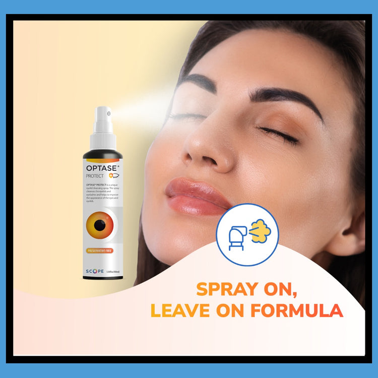 OPTASE® Protect Eyelid Cleansing Spray – myze The Daily Care for Eyes