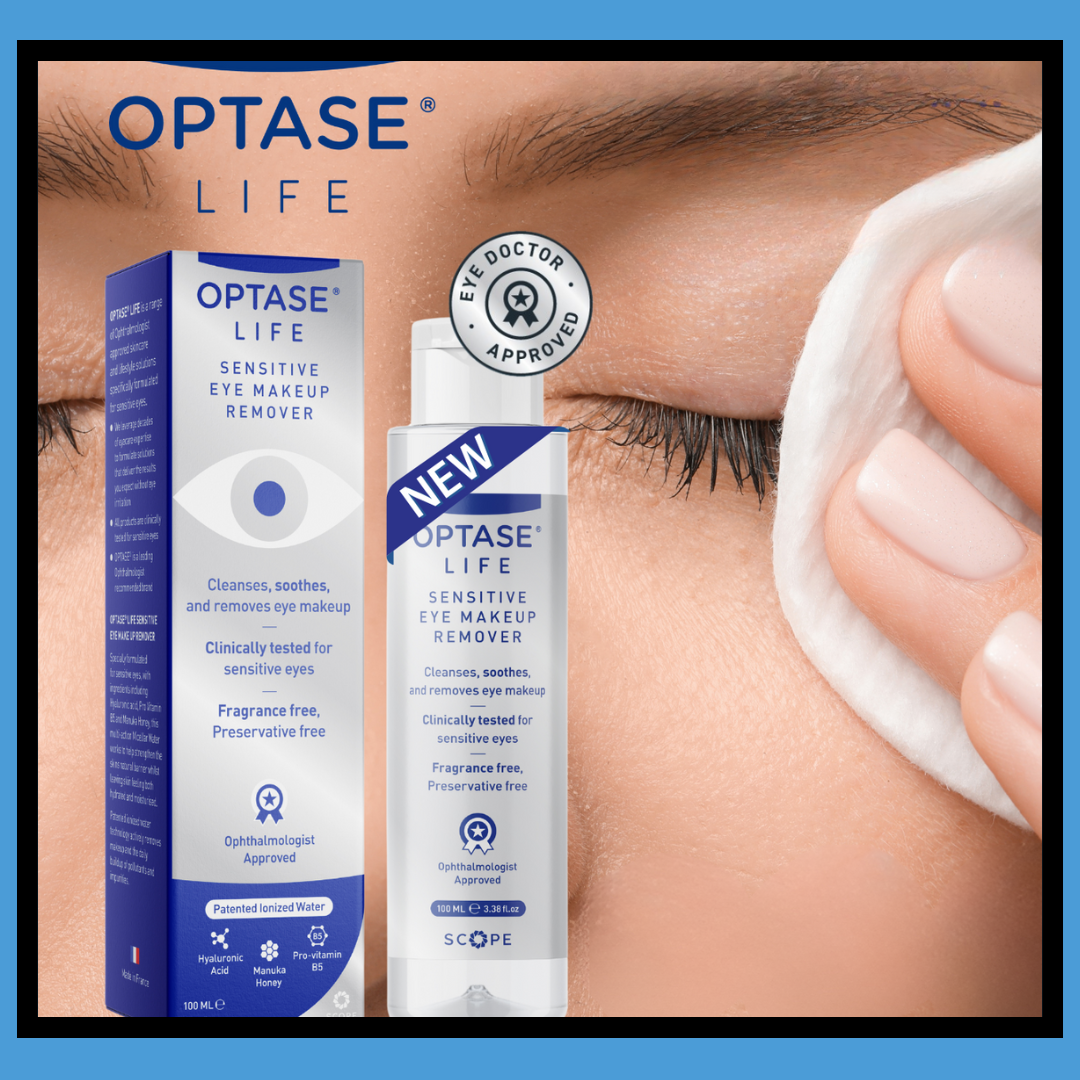 OPTASE® LIFE Sensitive Makeup Remover – myze The Daily Care for Eyes