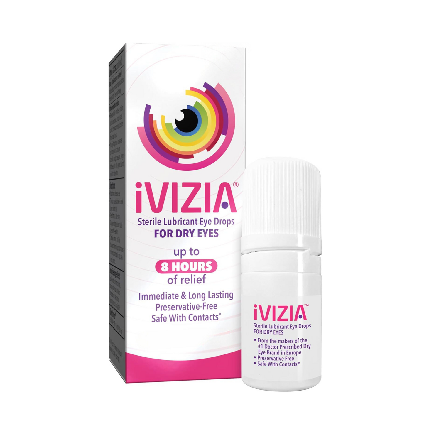 iVIZIA™ Preservative Free Dry Eye Drops – myze The Daily Care for Eyes