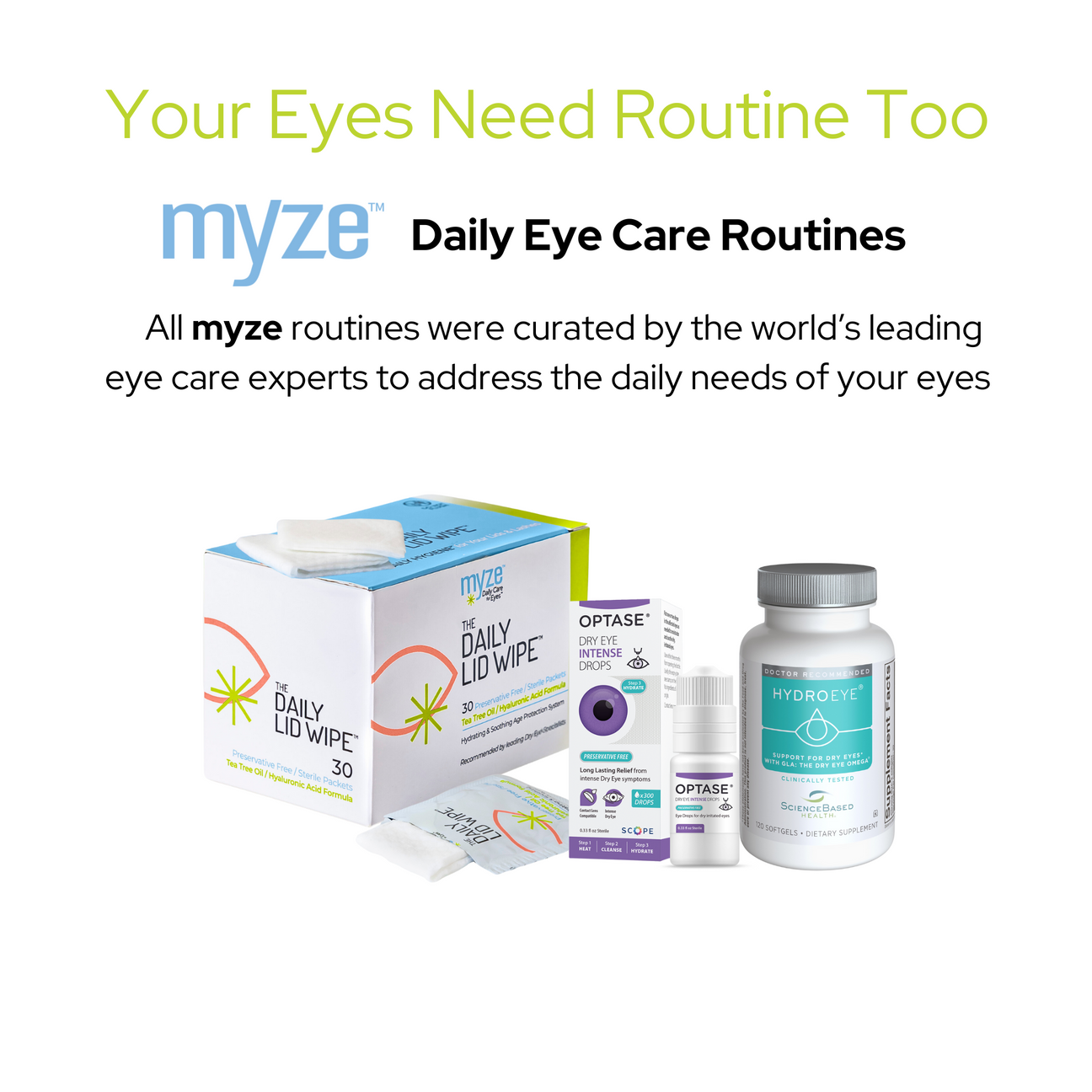 Preservative‑Free Lid Wipes & Daily Eye‑Care Routines | Myze®”). Save ...