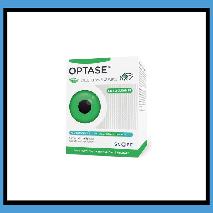 OPTASE® TTO Lid Wipes – myze The Daily Care for Eyes